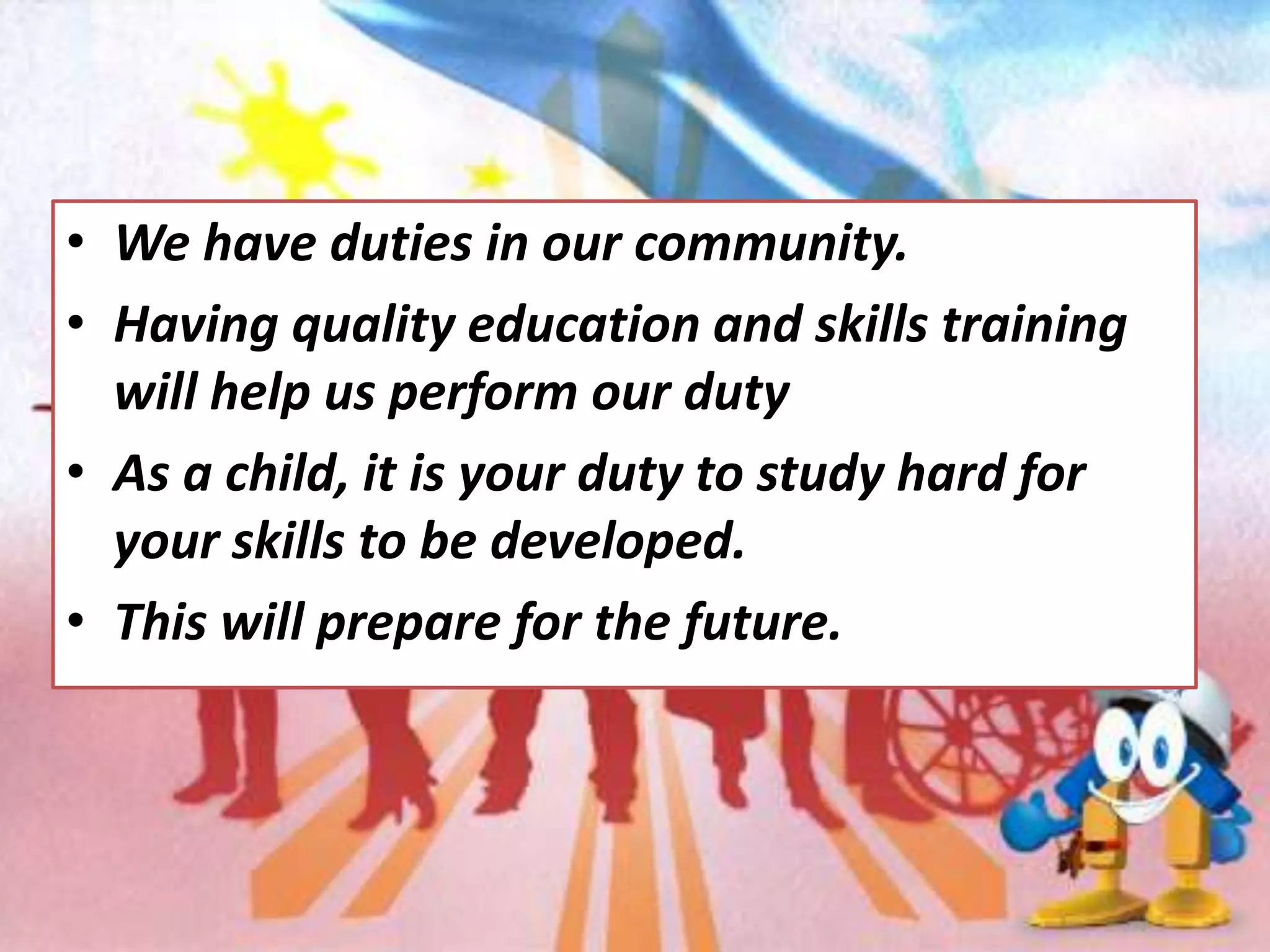 Rights and Responsibilities of a Filipino | PPTX