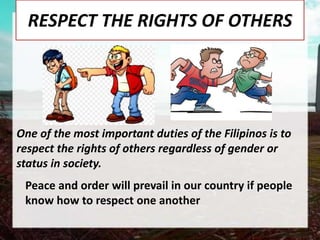 Rights and Responsibilities of a Filipino | PPTX