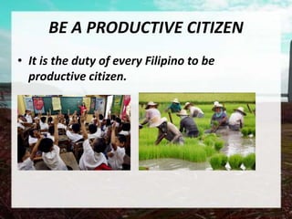 Rights and Responsibilities of a Filipino | PPTX