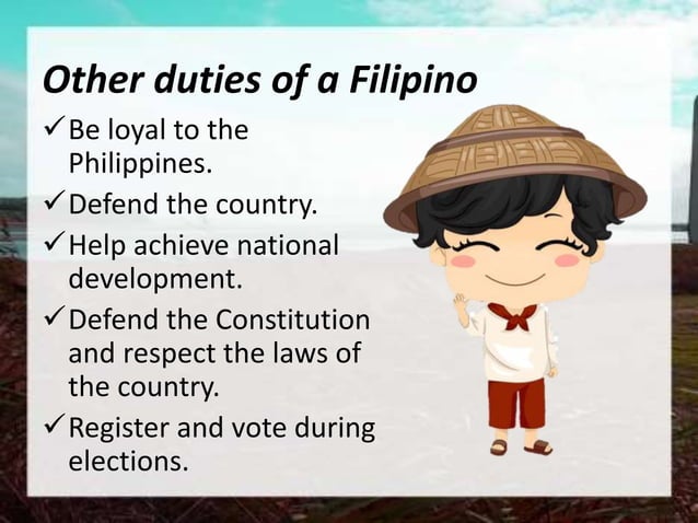 Rights and Responsibilities of a Filipino | PPTX