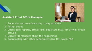 Duties and Responsibilities of Front Office.pptx