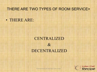 DUTIES AND RESPONSIBILITIES OF ROOM SERVICE AND CASHIER | PPTX