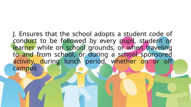 Duties and responsibilities of School Head, Personnell and Pupils.pptx