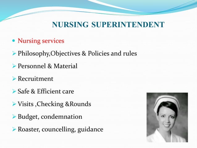 Duties and responsibilities of various nursing personnel.pptx | Human ...