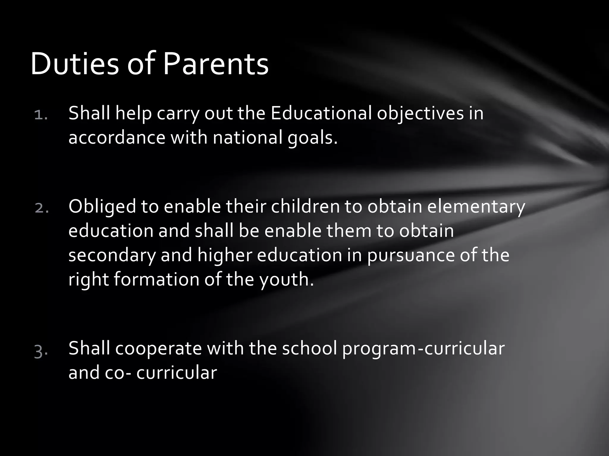 Duties and responsibility of the principal,teacher and student sppt | PPTX