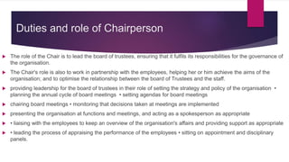 Duties and roles manual for elected committee members | PPTX | Non ...