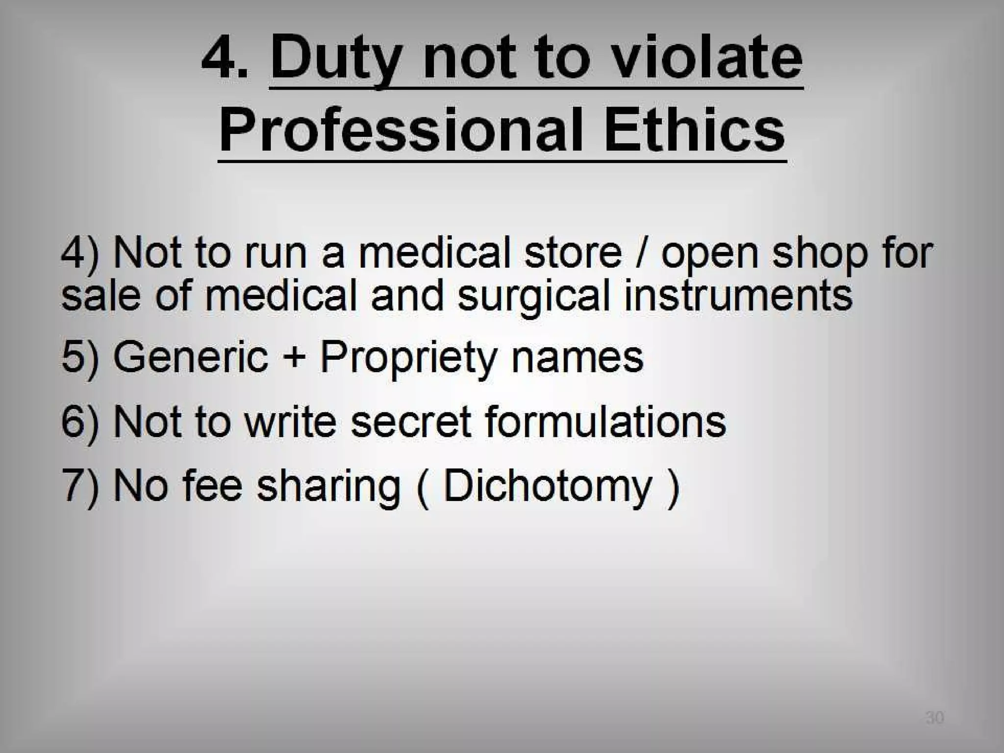 Duties and Obligations of a Doctor | PPT
