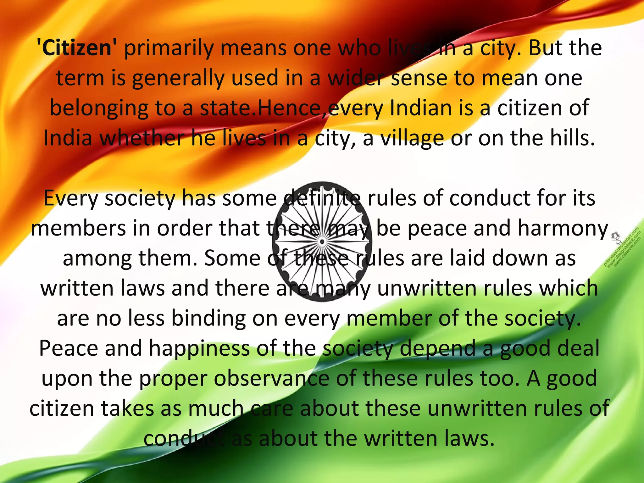 Duties of a citizen | PPT
