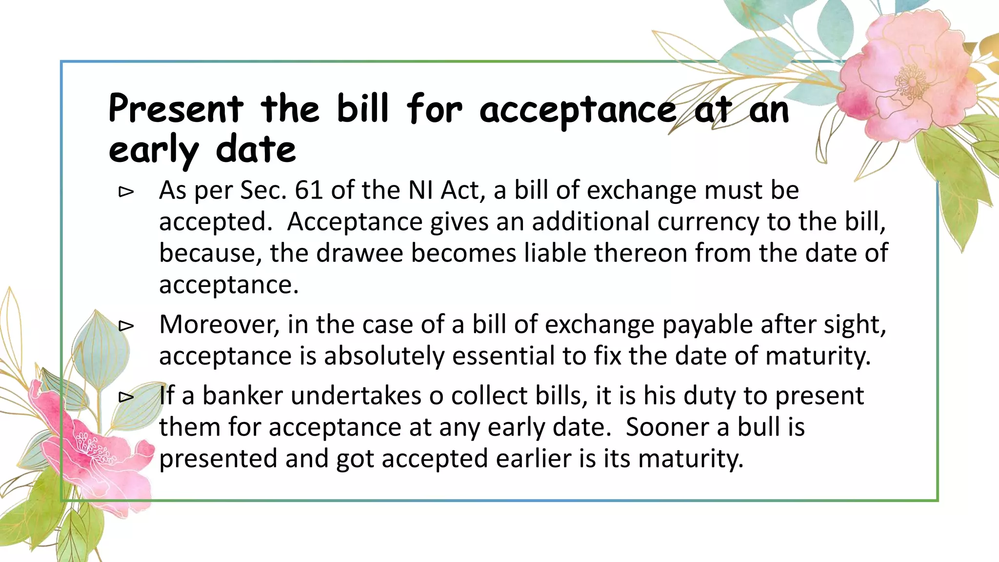 Duties of Collecting Banker | PPTX