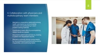 Duties of nurses | PPTX
