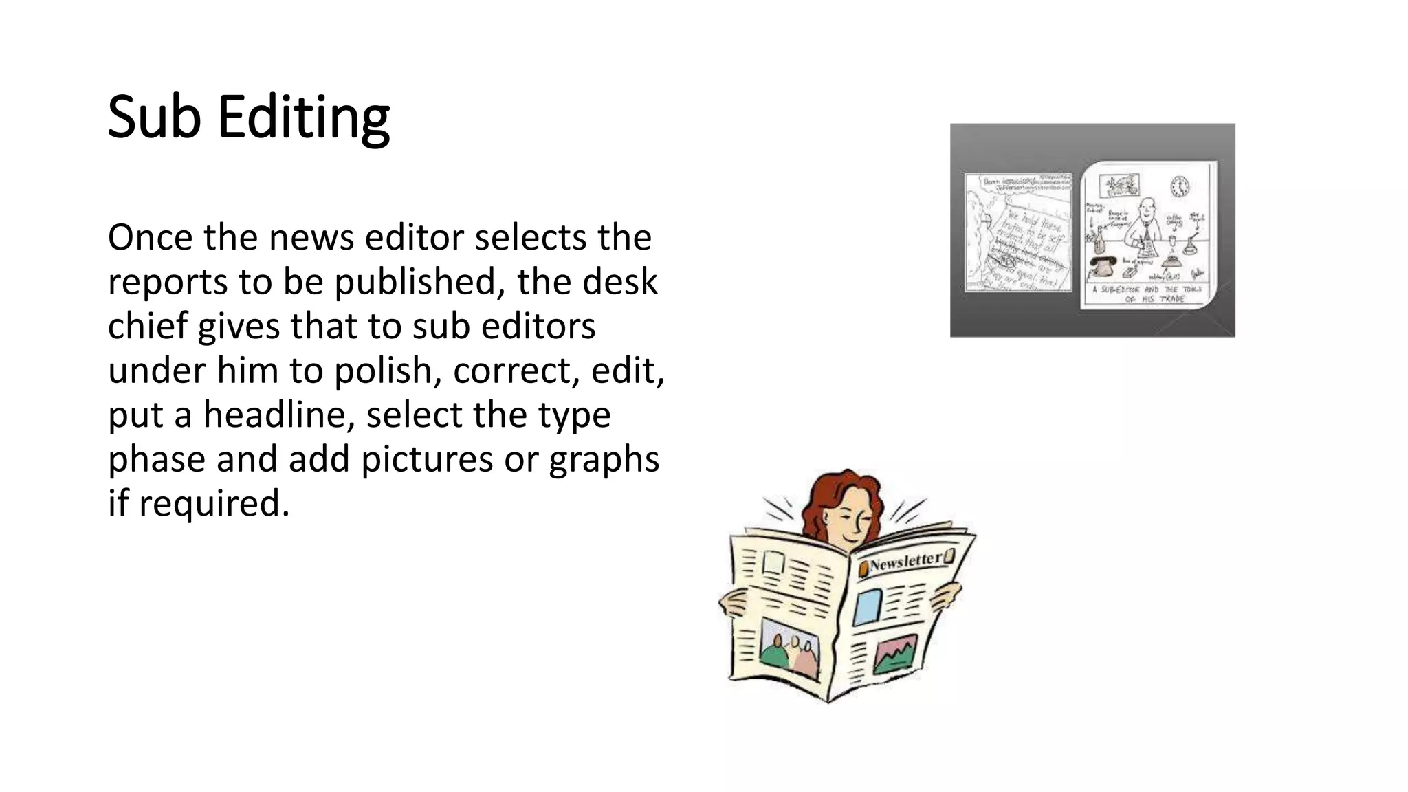 Duties of sub editor | PPTX