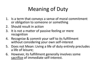 Duties vs rights | PPTX