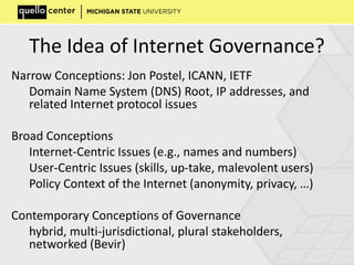 Multistakeholder Internet Governance? | PPTX