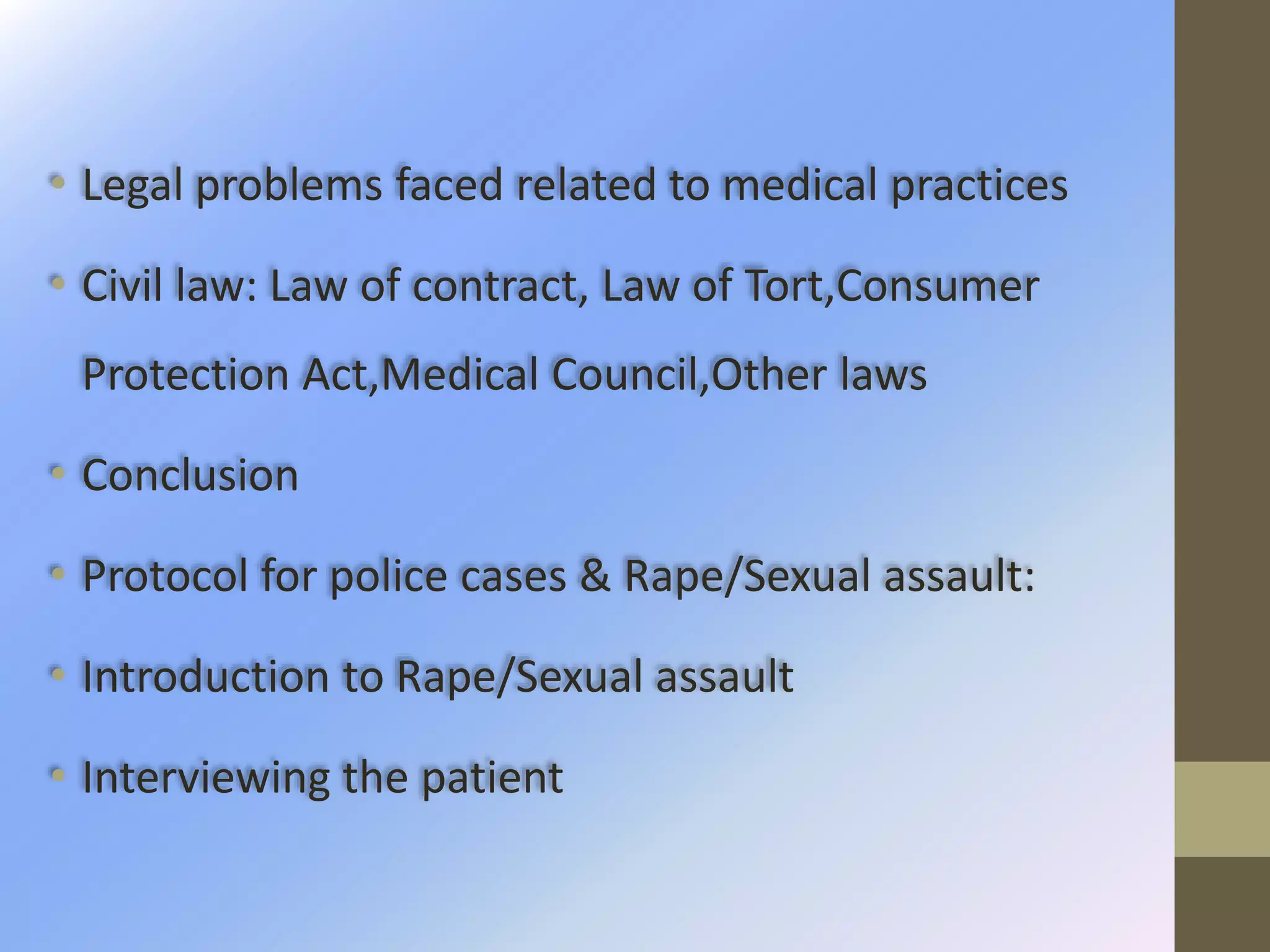 Duty of doctors medico legal aspects | PPTX