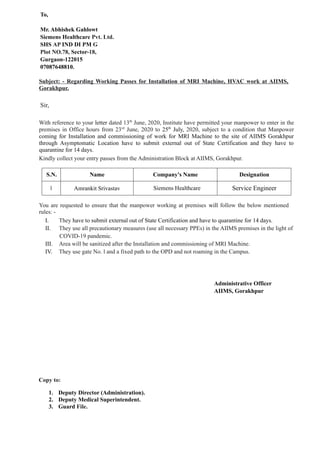 Duty Pass Blue Star doc for installation | PDF