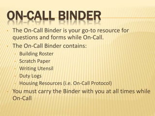 Duty protocol spring 2014 (blackboard) | PPT