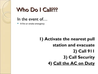 Duty protocol & crisis response | PPT | First Aid | Injuries
