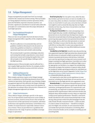 Flight Safety Foundation - Duty/Rest Guidelines NBAA | PDF