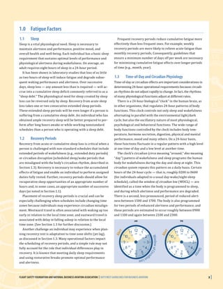 Flight Safety Foundation - Duty/Rest Guidelines NBAA | PDF