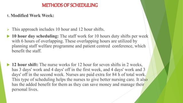 duty roster in nursing.pptx | Careers