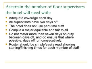 Duty rosters lec.2 | PPT
