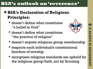 Duty to God | Boy Scouts of America | PPT