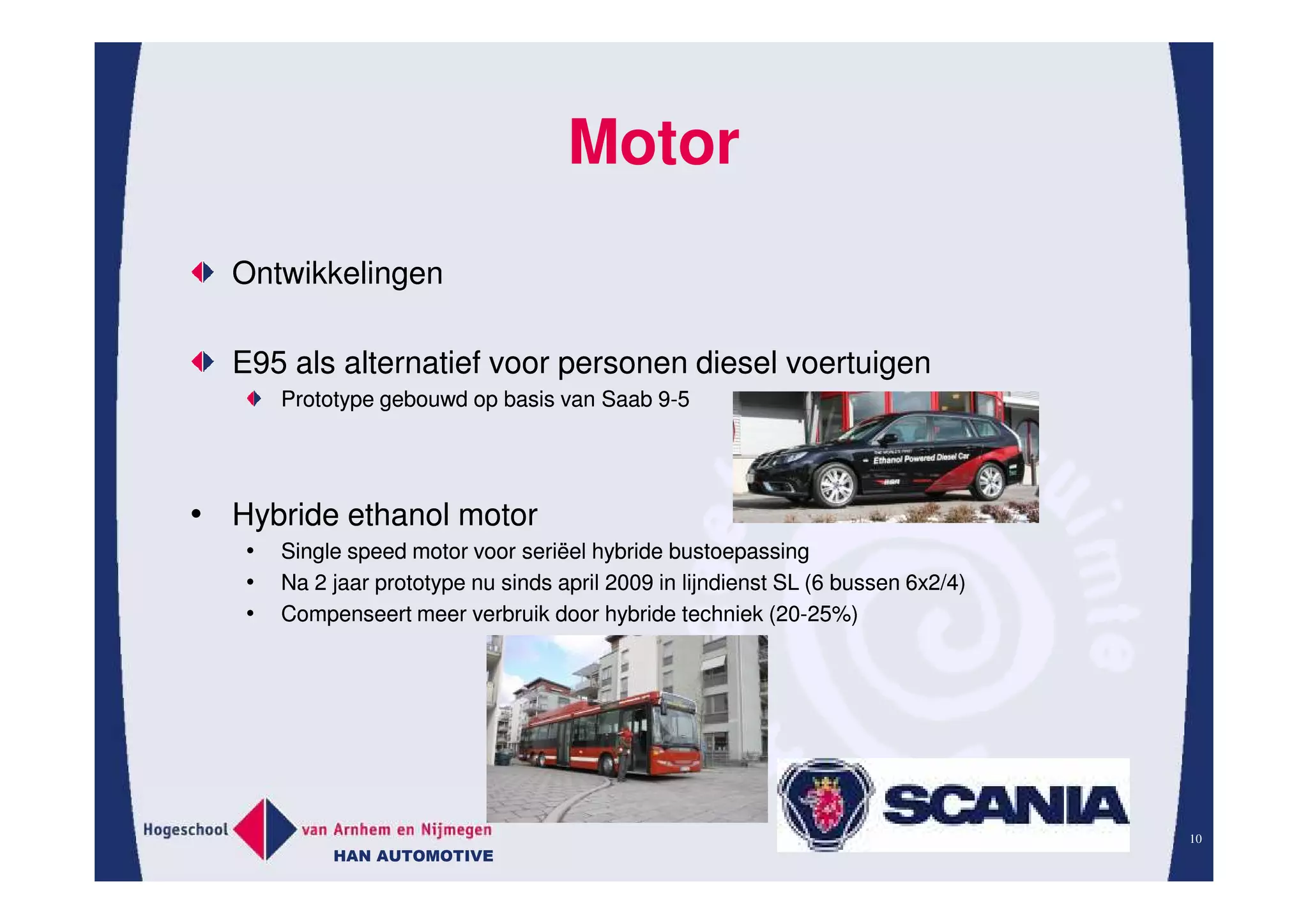 Duurzaam De Toepassing Van Ethanol, Scania | PDF