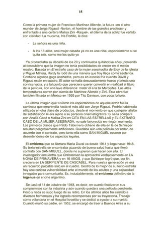 Duval María. Actriz argentina años 40 | PDF