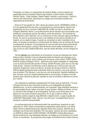 Duval María. Actriz argentina años 40 | DOC
