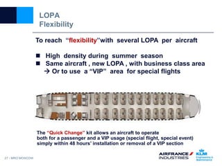 Aircraft Interiors and Cabin Modifications. Eric Duvivier, Chief ...