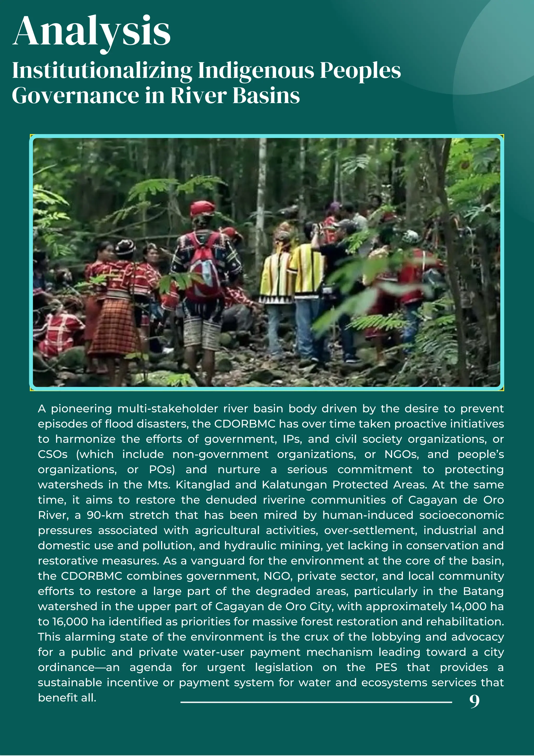 A Review on Integrated River Basin Management and Development Master ...