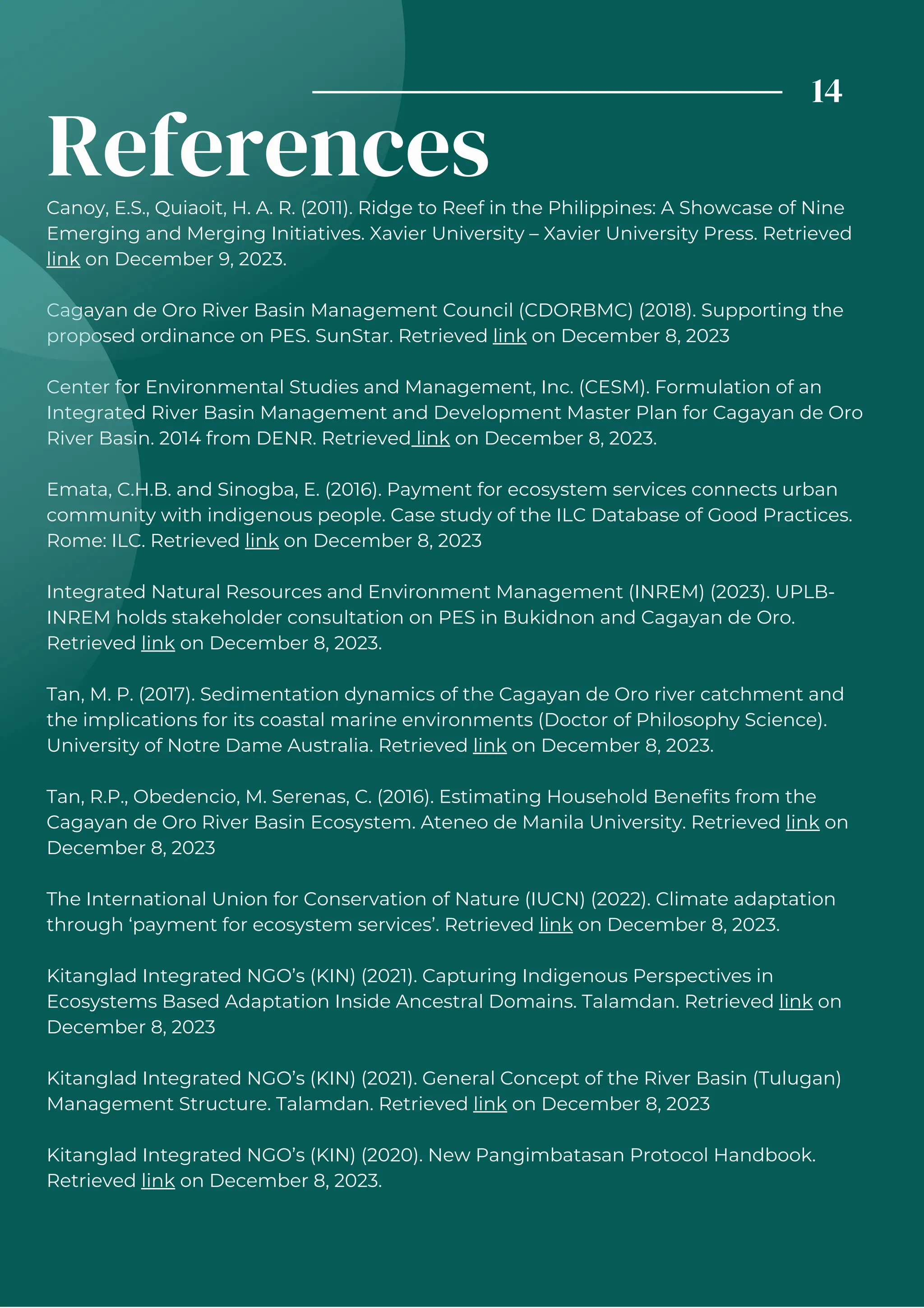 A Review on Integrated River Basin Management and Development Master ...