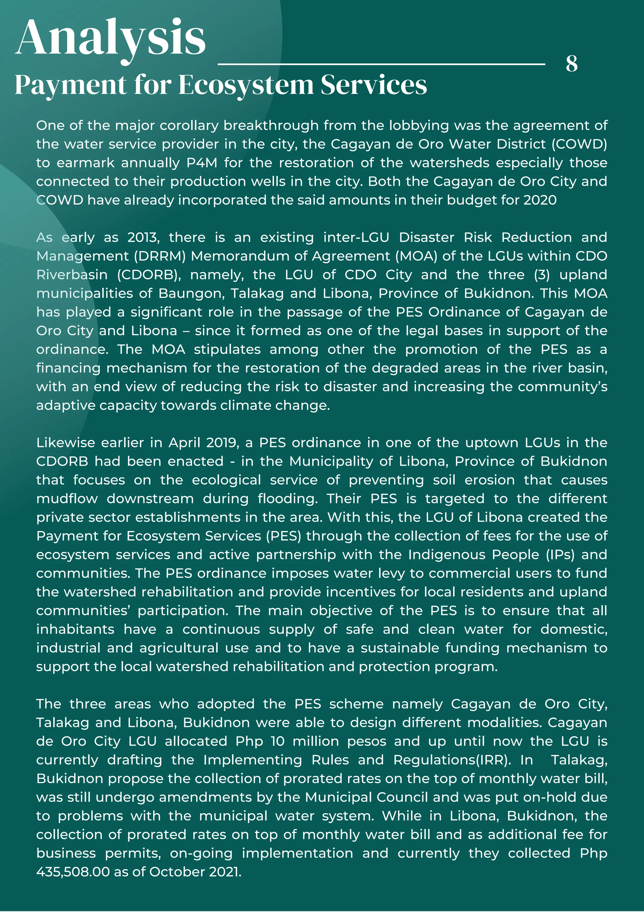 A Review on Integrated River Basin Management and Development Master ...