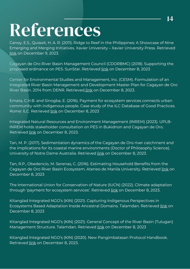 A Review on Integrated River Basin Management and Development Master ...