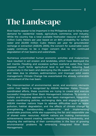 A Review on Integrated River Basin Management and Development Master ...