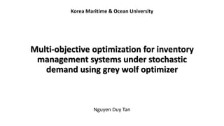 Duy Tan NGUYEN_Multi-objective optimization for inventory management systems under stochastic ...