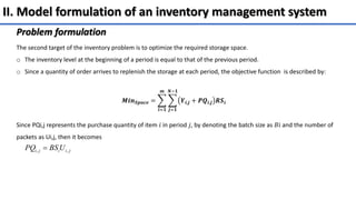 Duy Tan NGUYEN_Multi-objective optimization for inventory management ...