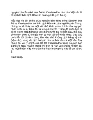 Duy Thức Tam Thập Tụng (Thích Thuyền Ân) | PDF