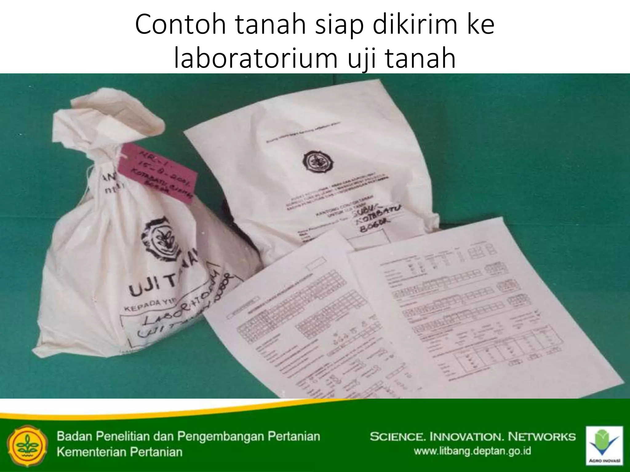 Sampling contoh tanah | PPTX