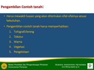 Sampling contoh tanah | PPTX