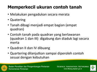 Sampling contoh tanah | PPTX