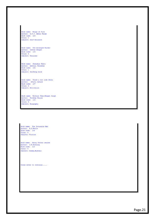 Library Management Python, MySQL | PDF