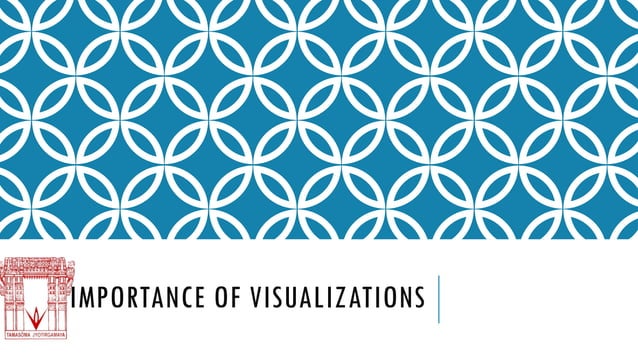 EXERCISE 2: Importance of visualizations Principles of communicating ...