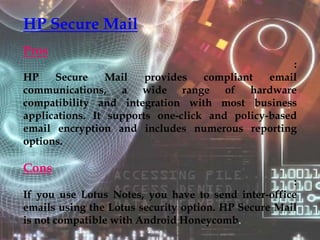 Encrypting E-mail Messages | PPT