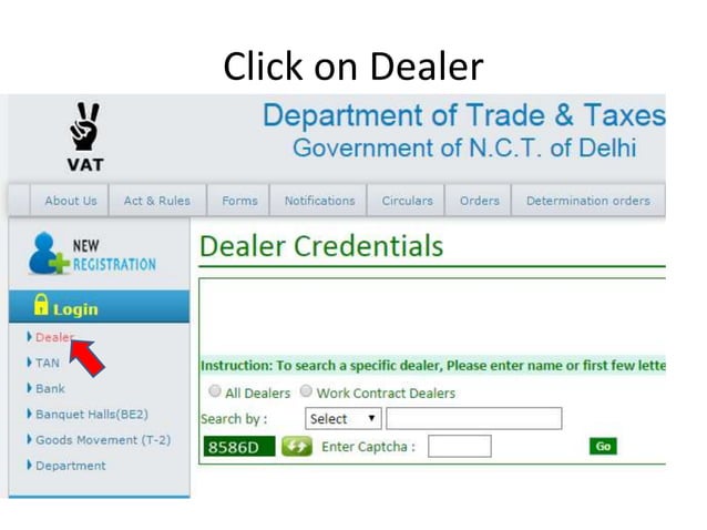 Procedure of Dvat Nil Return | PPTX