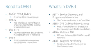 DVB-I masterclass introductions-packaging-encoding-v2 | PPTX | Digital ...