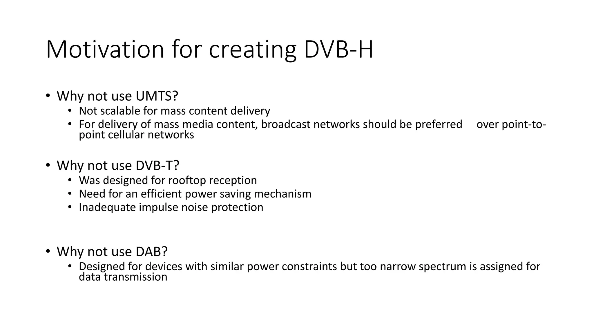 dvb h introduction and little information.pptx