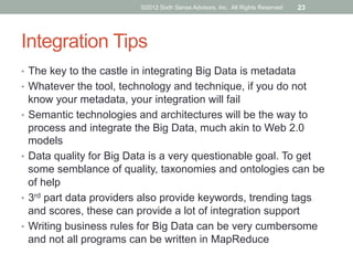 Integrating Big Data Technologies | PDF