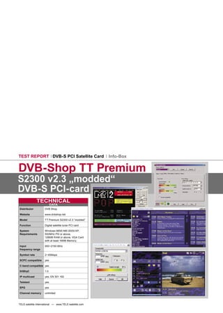 Dvbshop | PDF