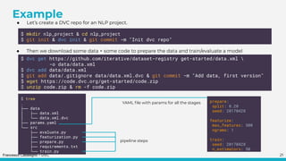 DVC - Git-like Data Version Control for Machine Learning projects | PDF